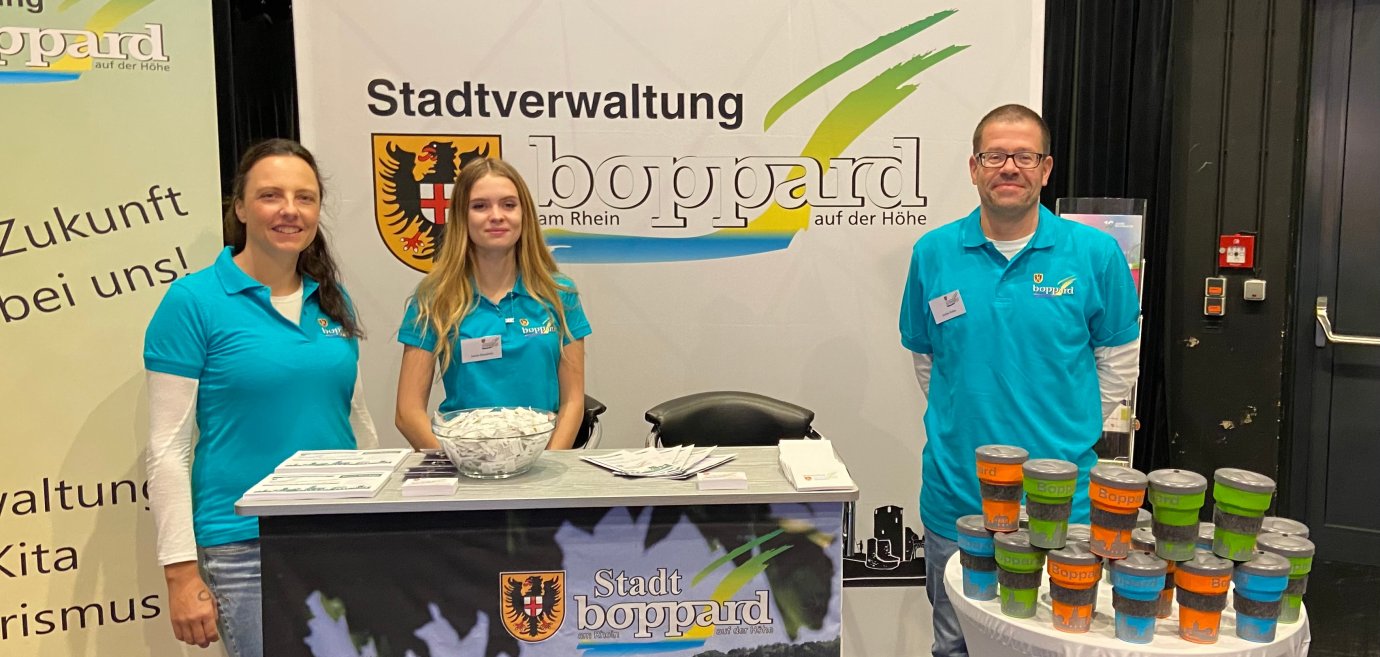 Ausbildungsmesse in der Stadthalle stößt auf großes Interesse | Stadtverwaltung Boppard