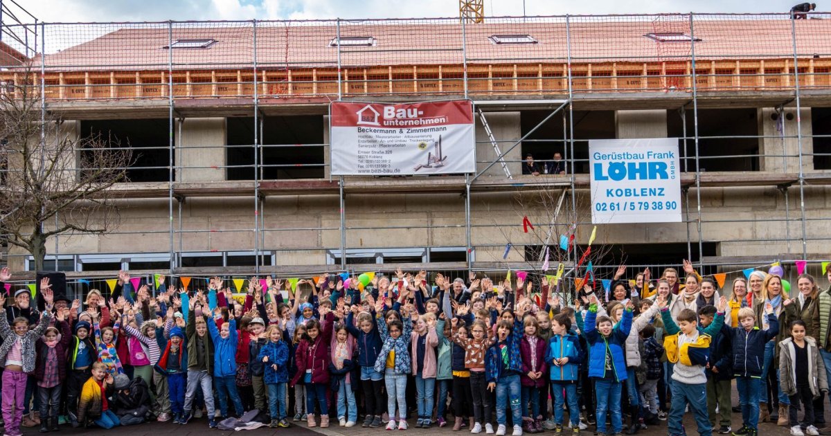 Kinderrichtfest: Grundschule Bad Salzig feiert einen Meilenstein | Stadtverwaltung Boppard